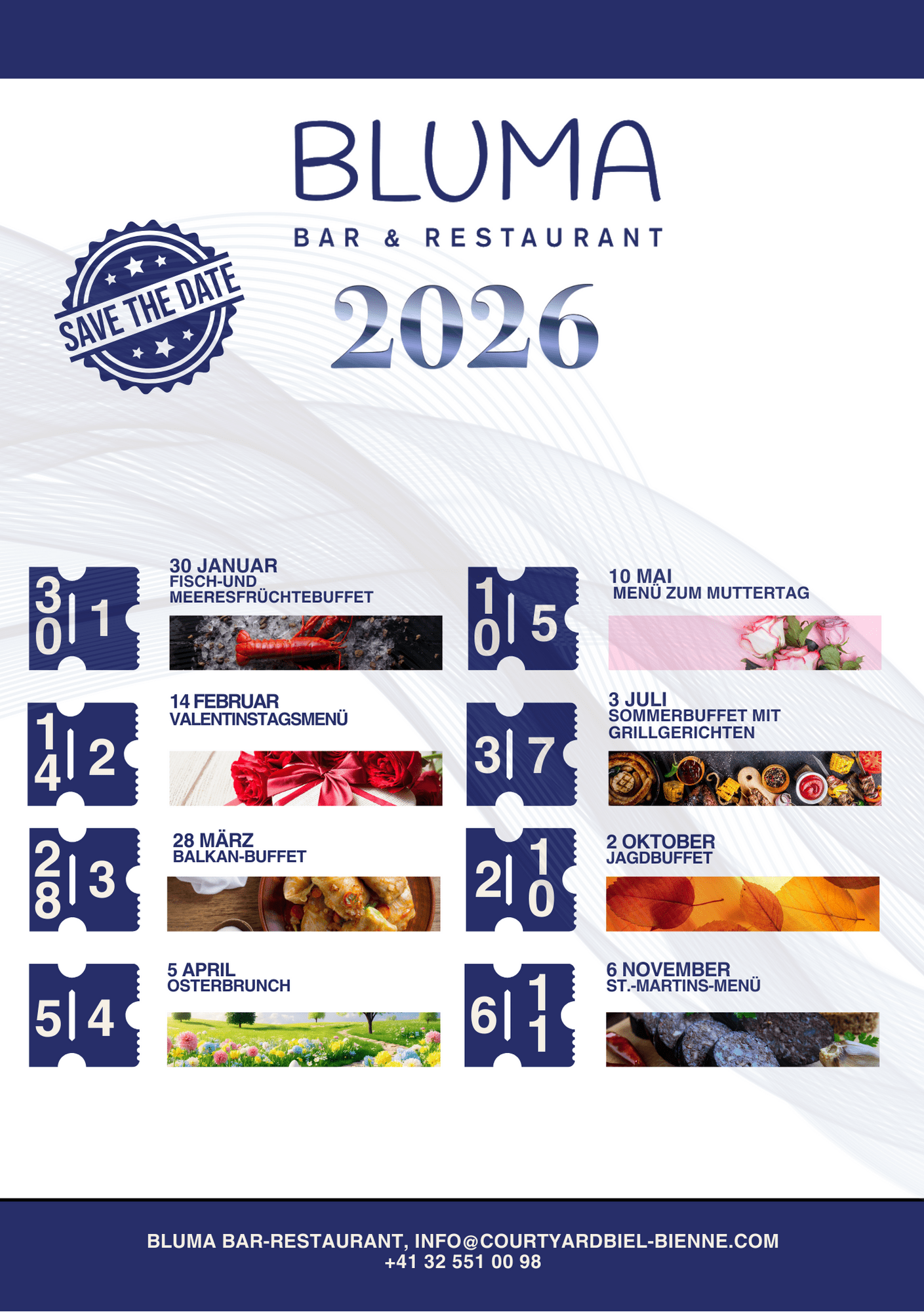 Menu - Bluma Bar & Restaurant